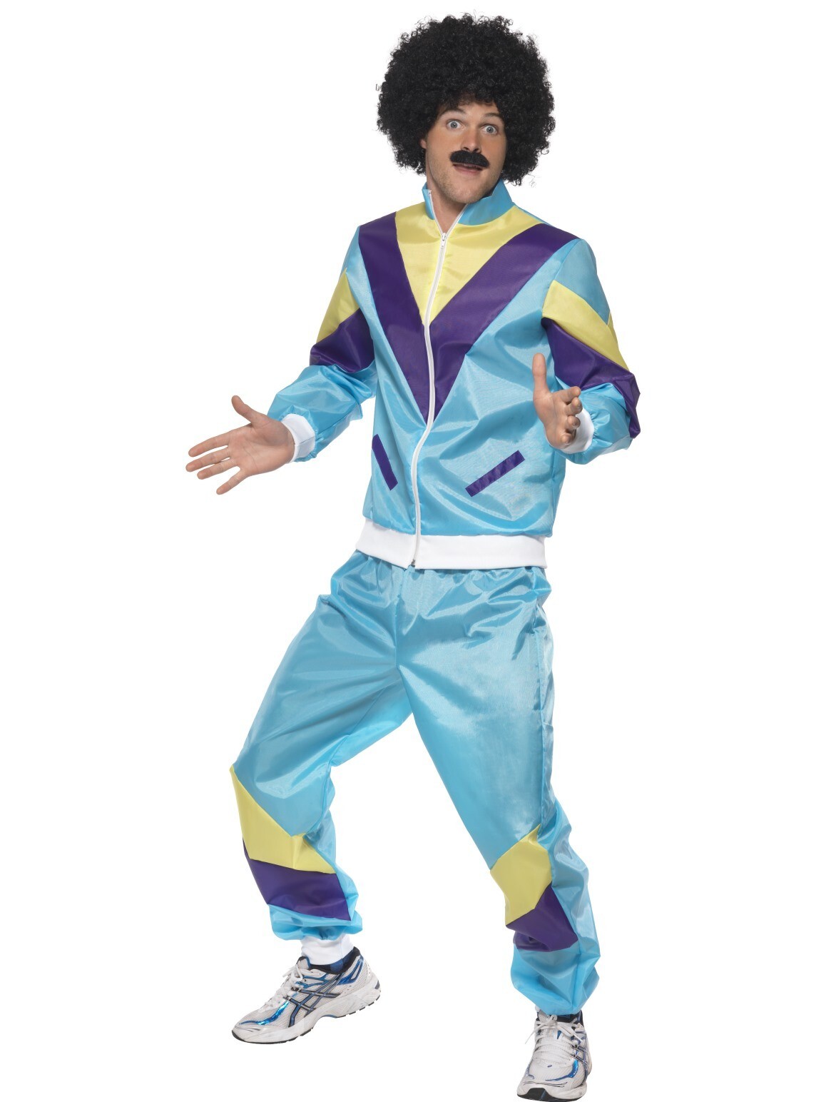 80's Blue Shell Suit Costume
